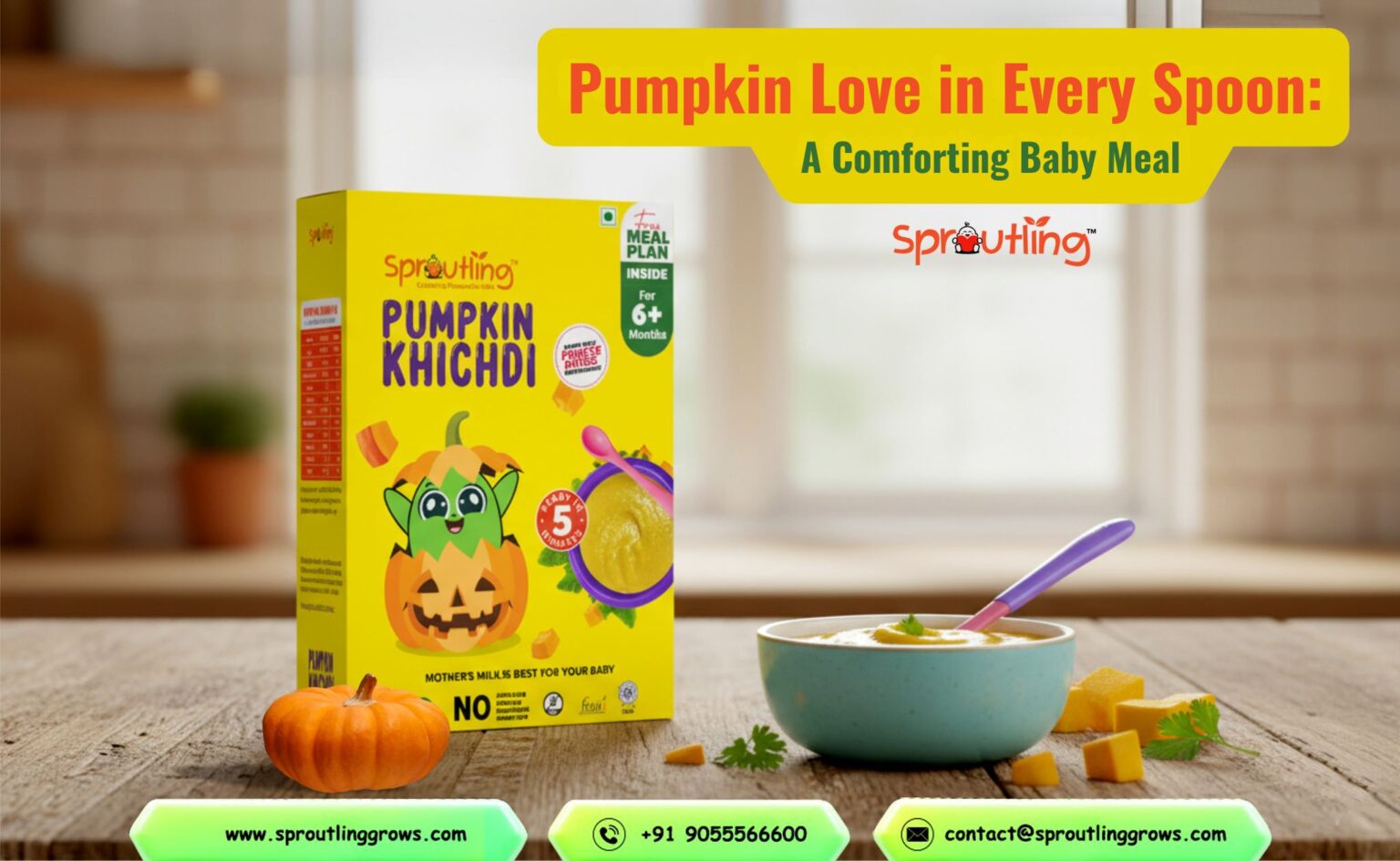 Pumpkin Love in Every Spoon – A Comforting Baby Meal